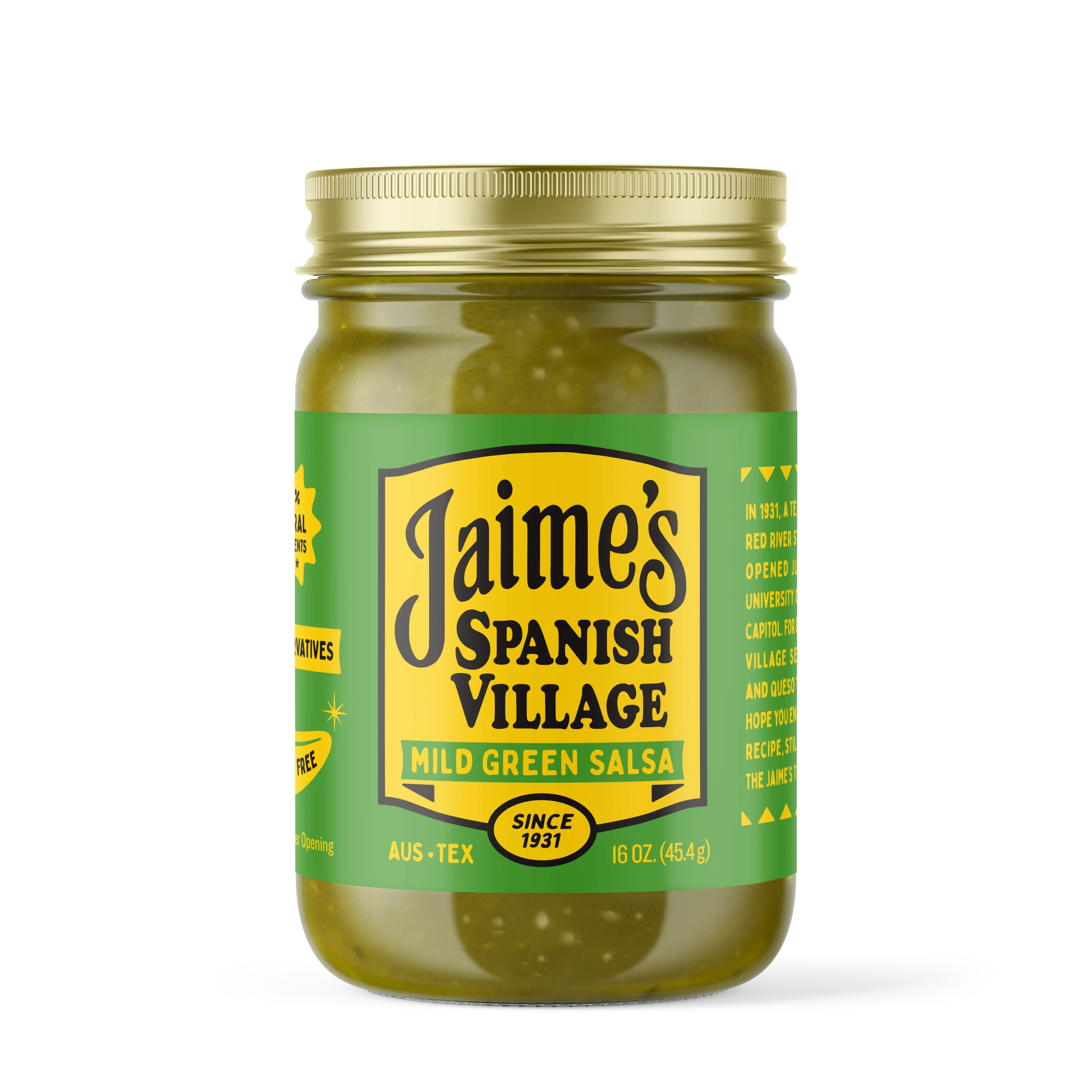 Jaime’s Mild Green Salsa – Jaime's ATX